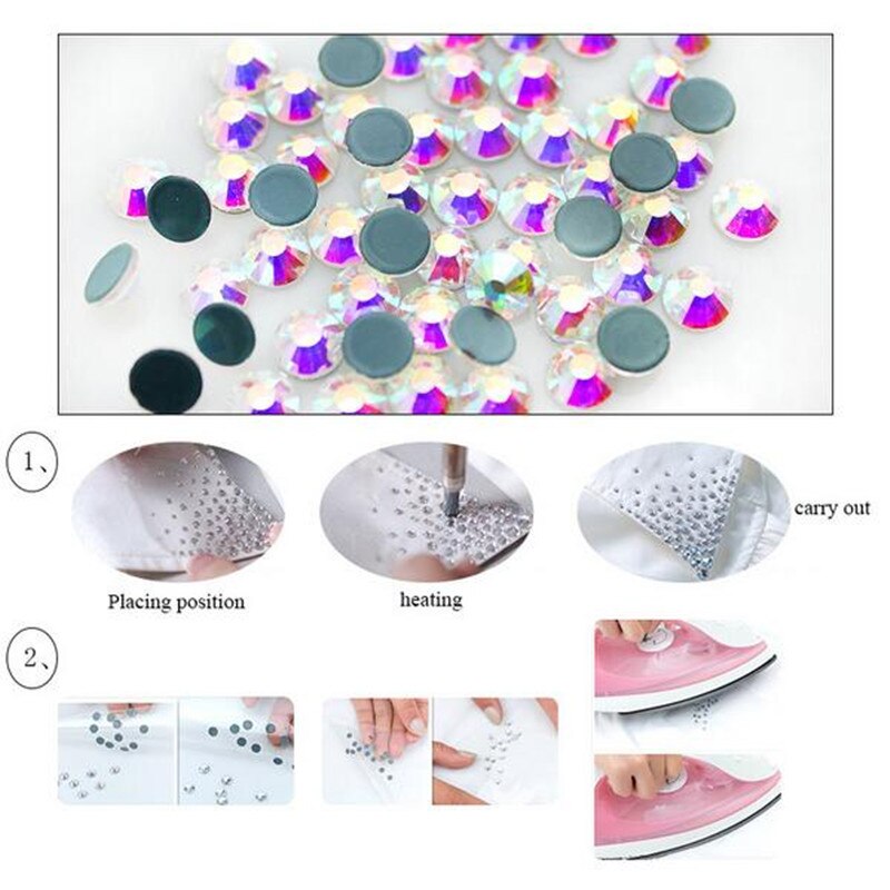 ZOTOONE Mix Color Rhinestones SS6 Crystal Flatback... – Grandado