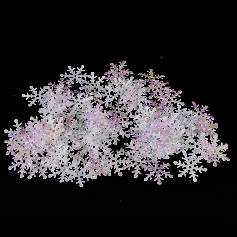 Snowflakes fluffy Snowflake Confetti winter weddin... – Vicedeal