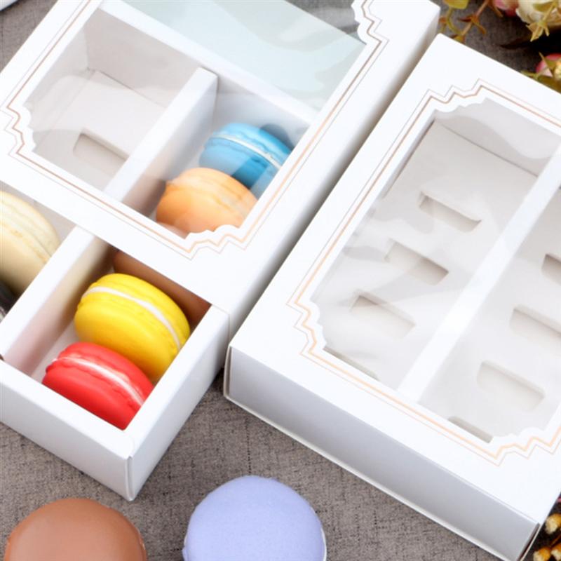 10 Pcs Macarons Doos Cake Dragers Opslag Container... – Vicedeal