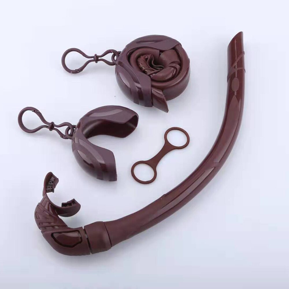 Breathing Tube Silicone Foldable Snorkel Storage C... – Grandado