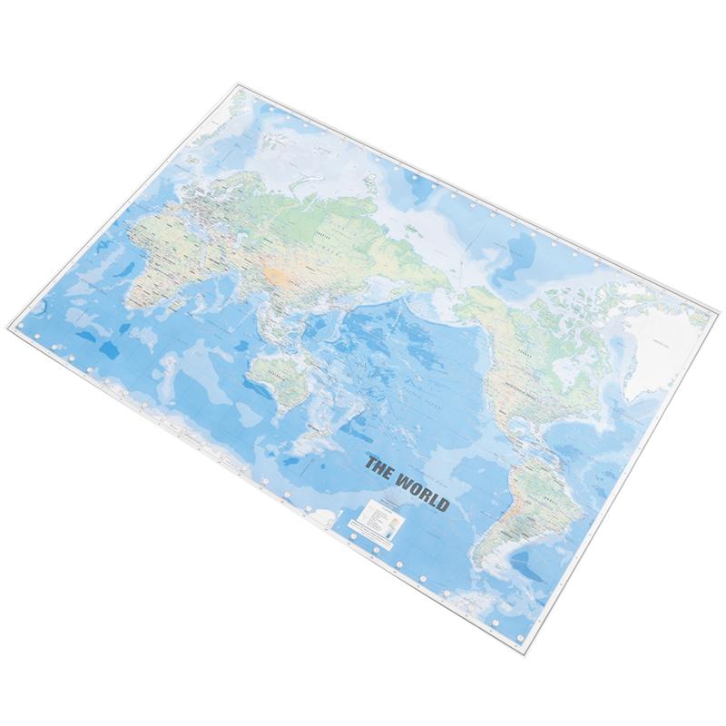 World Map Poster Vintage Painting Decorative Pictu... – Grandado