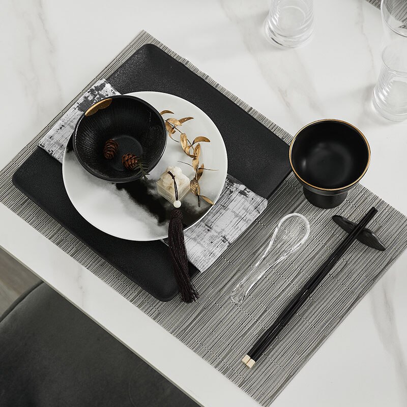 Style Model Room Dinner Plate Set Soft Decoration ... – Grandado