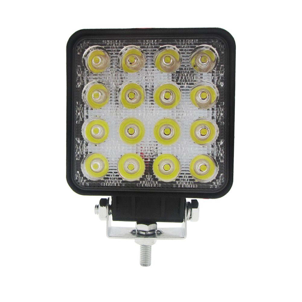 2 pcs 48W 6000k LED Spot Beam Square Work Lights L... – Grandado