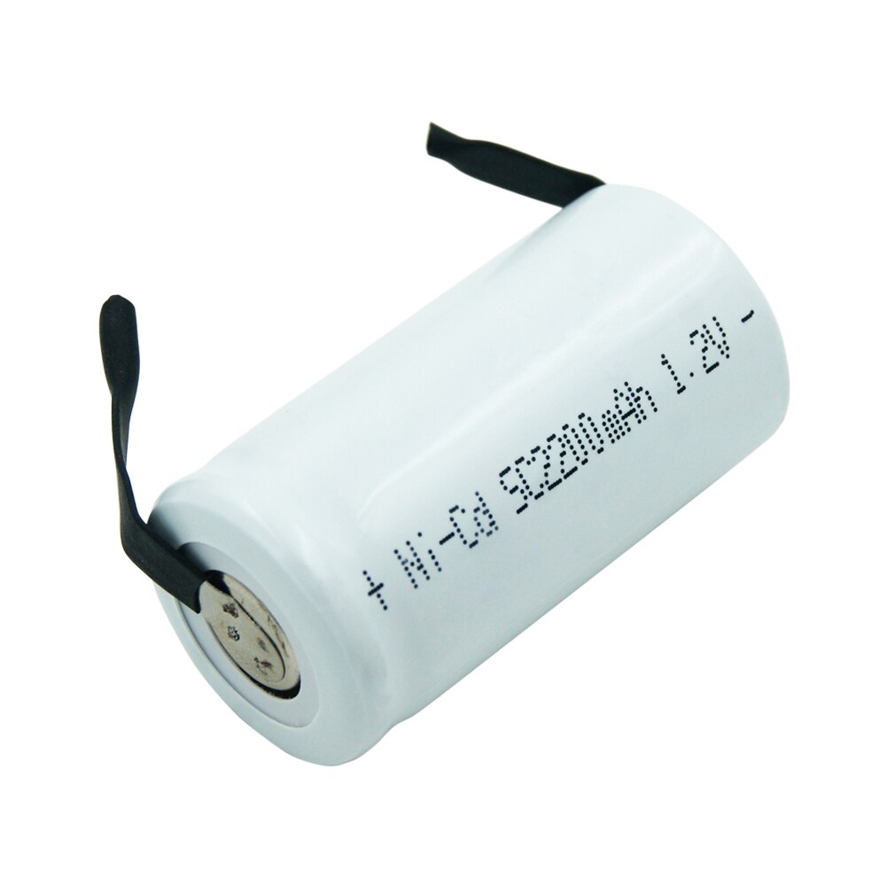 4-20pcs 1.2V 2.2Ah NICD Rechargeable Battery SC Su... – Grandado