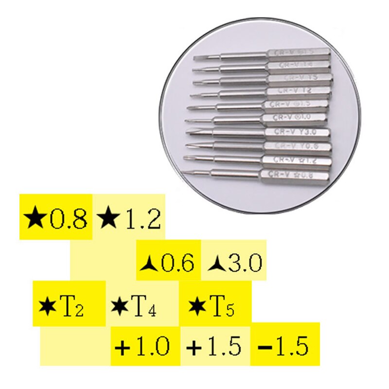 Small Pocket 11 in 1 CRV S2 Steel Precision Mainte... – Grandado