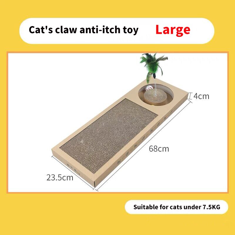 Cat Scraper Board Toy Grinding Claw Board Practice... – Grandado