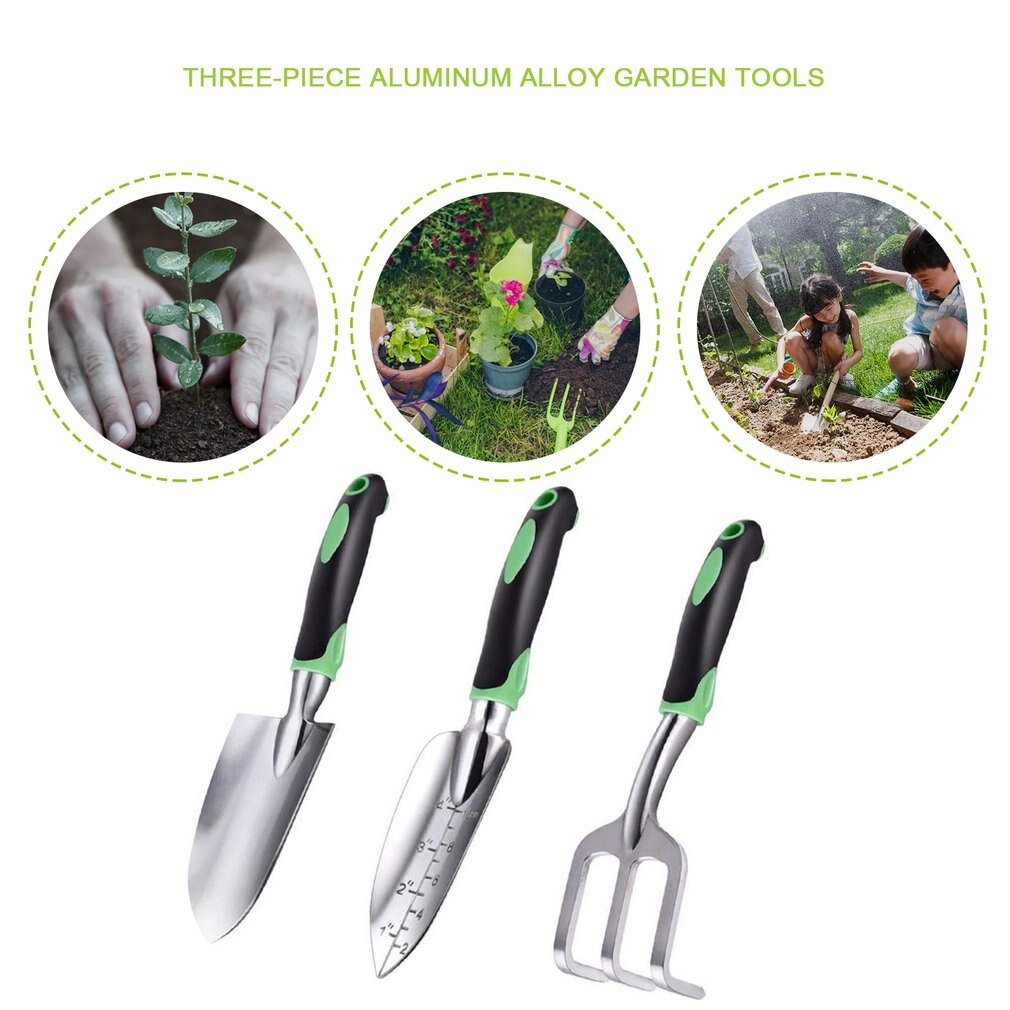 3pcs Gardening Tools Set Potted Plant Garden Compa... – Grandado