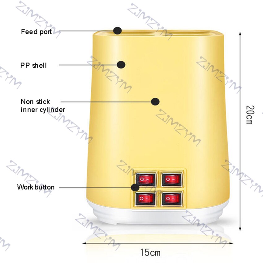 Electric Automatic Rising Four Tube Egg Roll Machi... – Grandado
