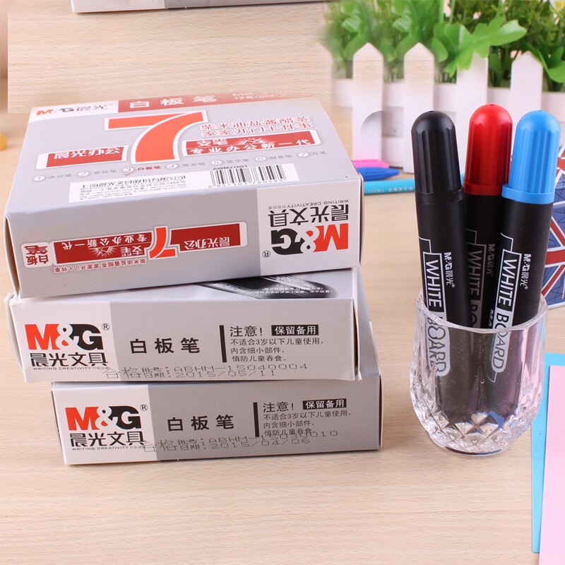 12 PC/Lot 3-Color Classic Marker Fiber Pen Tip Dry... – Grandado