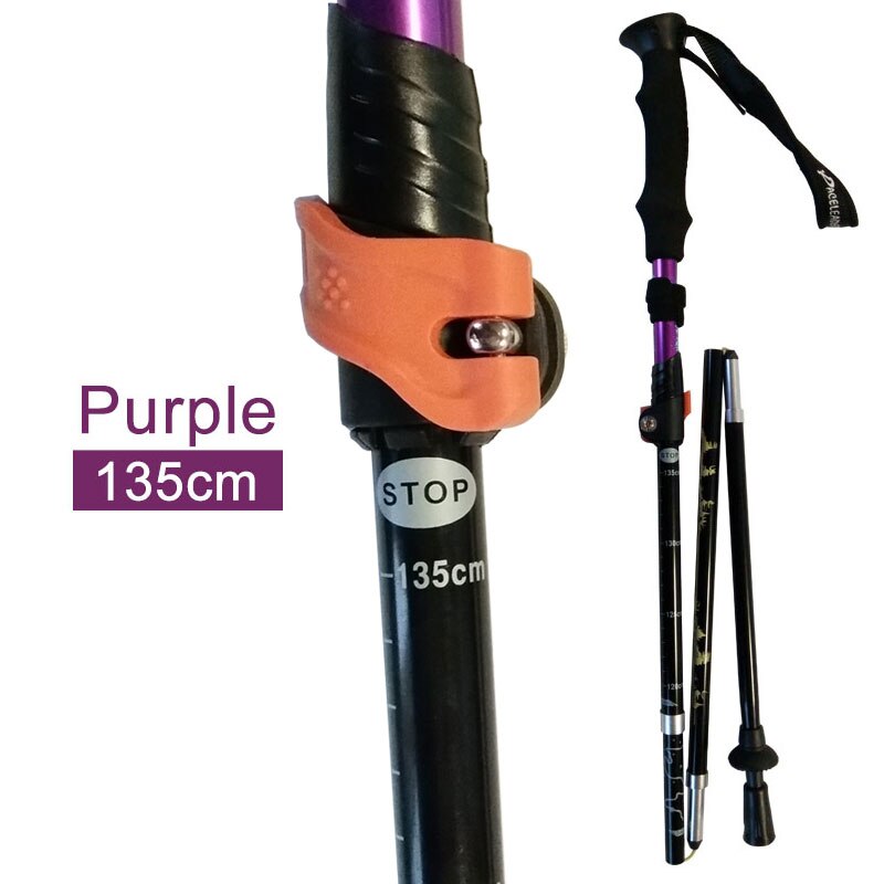 YOUGLE Adjustable 4 Section Alpenstock Komperdell ... – Vicedeal