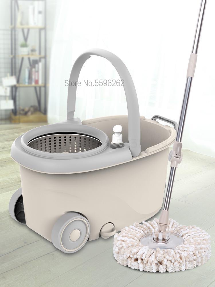 Mop bar rotation universal hand-free lazy home mop... – Vicedeal
