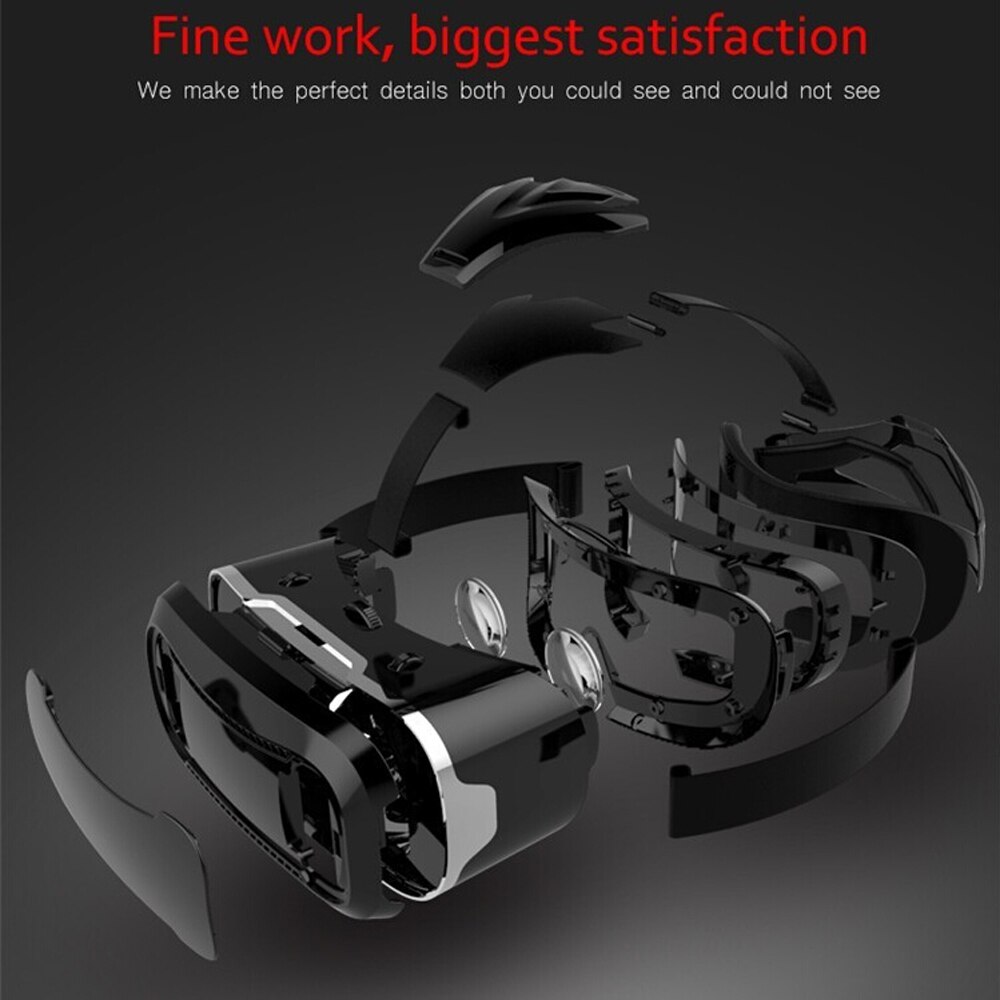 VR Shinecon 2.0 2 VR Casque Headset Video 3 D 3D V... – Grandado