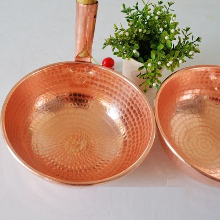 Handmade Pure Copper Rice Noodle Soup Pot Thick Wo... – Grandado