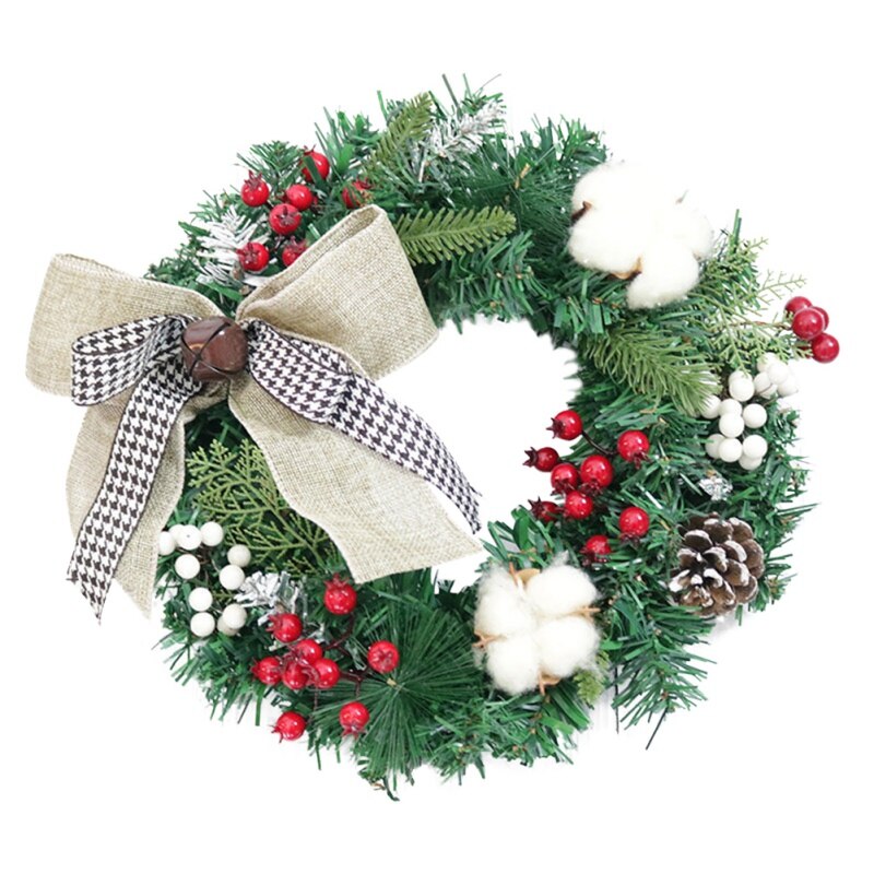 Christmas Wreath Decoration For Party Door Wall Ha... – Grandado