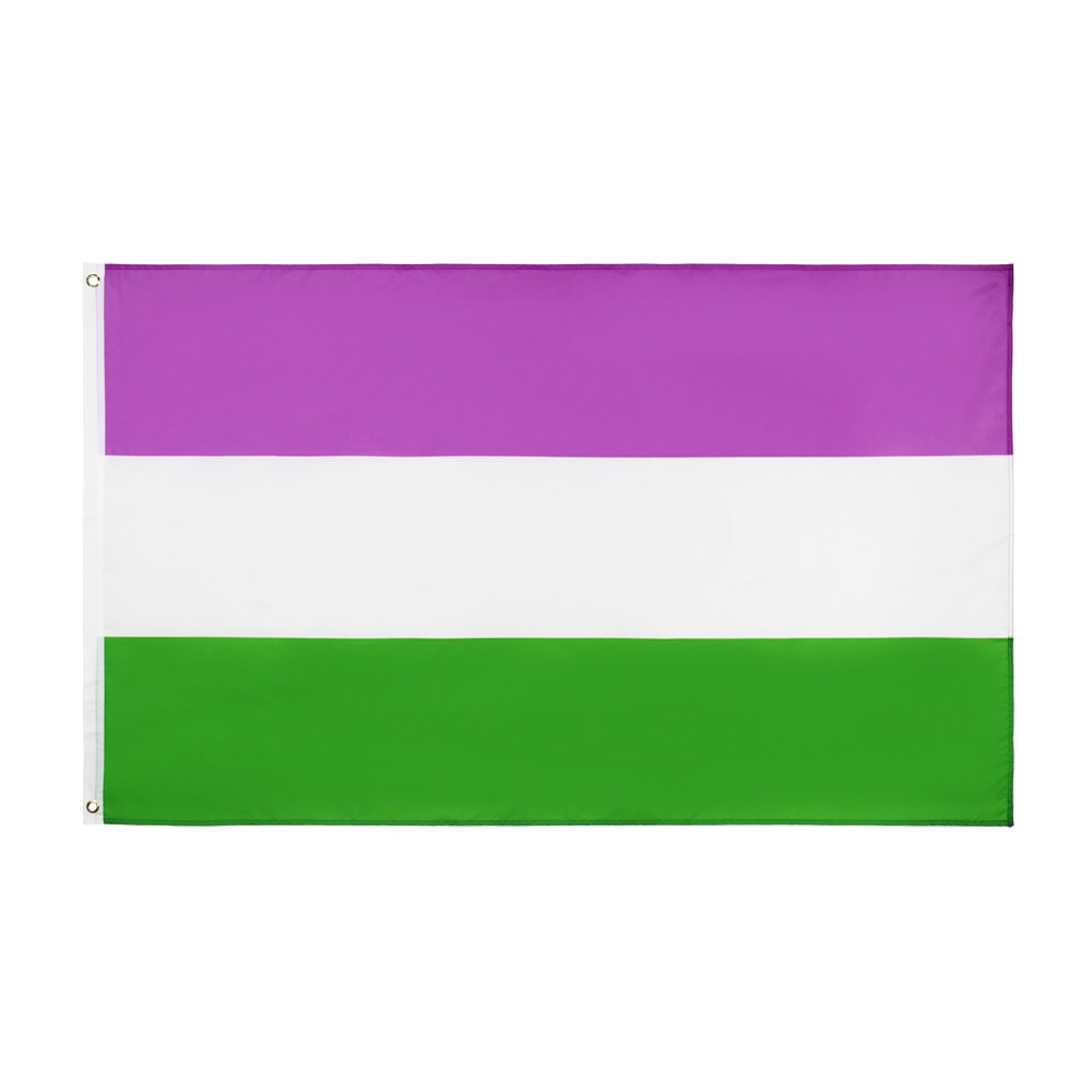 90x150cm GenderQueer FLAG, Rainbow Poster Banner, ... – Vicedeal