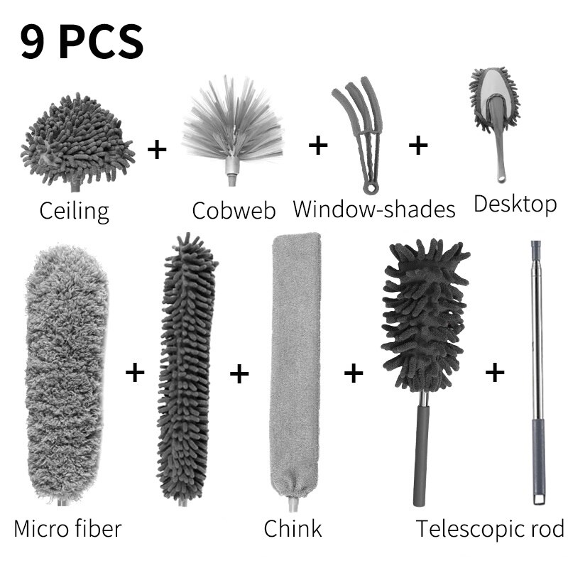 Telescopic Dusters Household Cleaning Tools Dust R... – Vicedeal