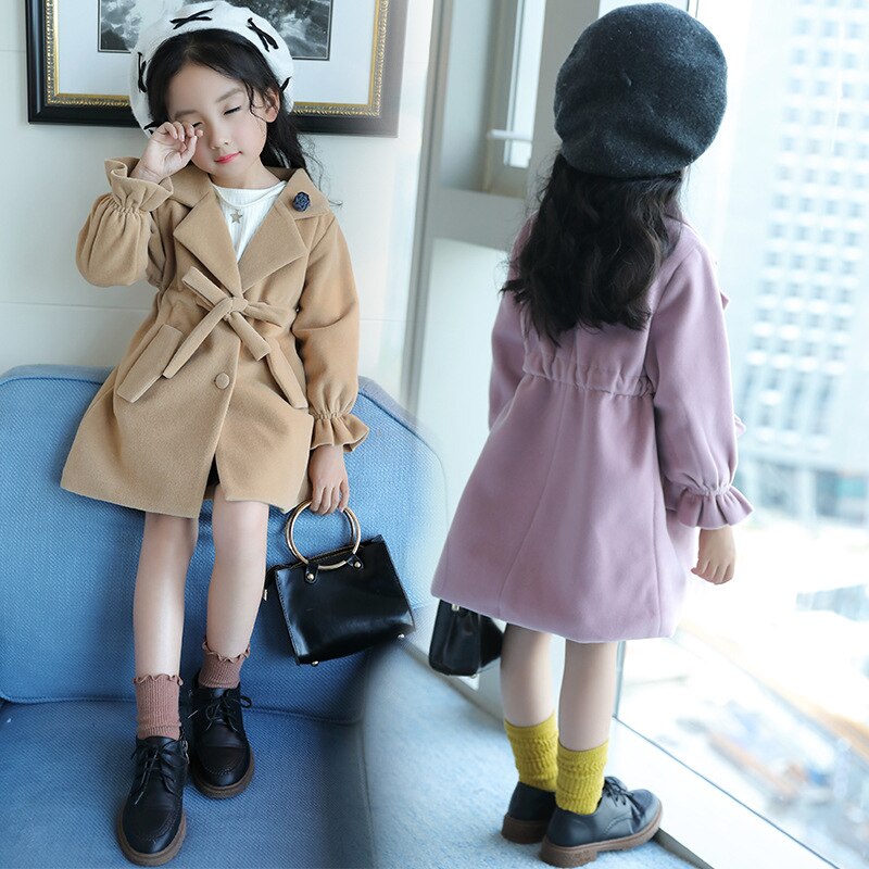 Girls Outerwear children's clothing Baby girl prin... – Grandado