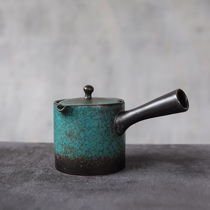 TANGPIN ceramic kyusu teapot green traditional chi... – Grandado