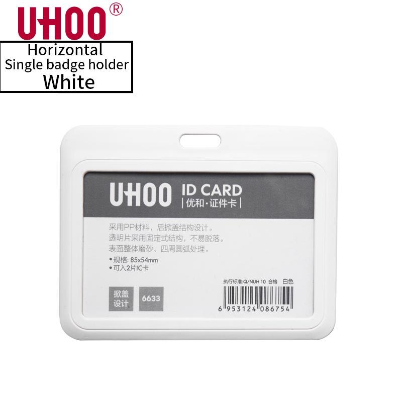Uhoo 6633 PP Horizontale Id-kaart Houder Naam Badg... – Grandado