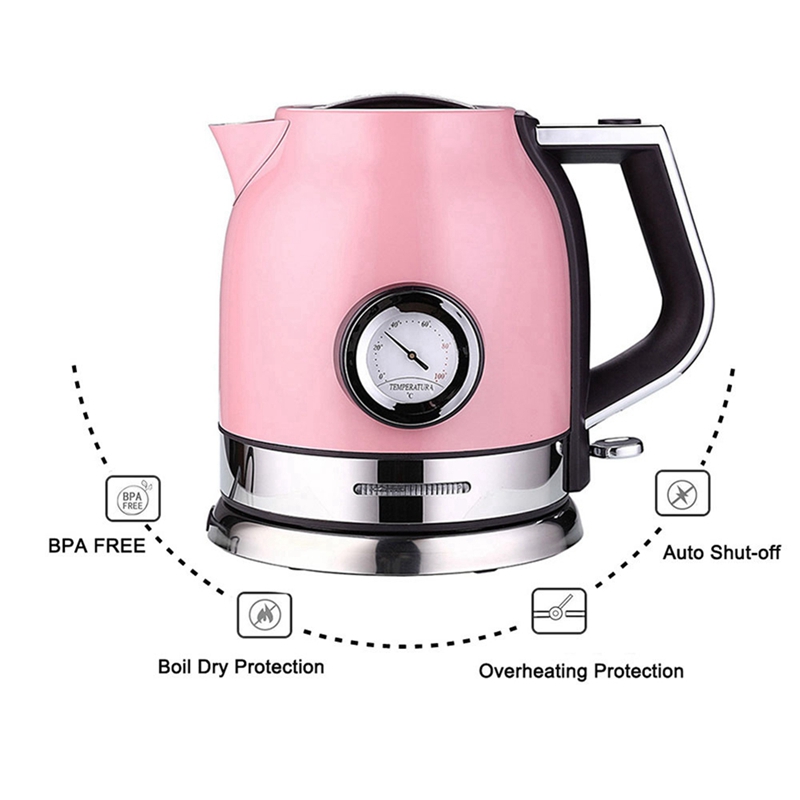 Top 1.8L Electric Kettle Stainless Steel Smart Sam... – Grandado
