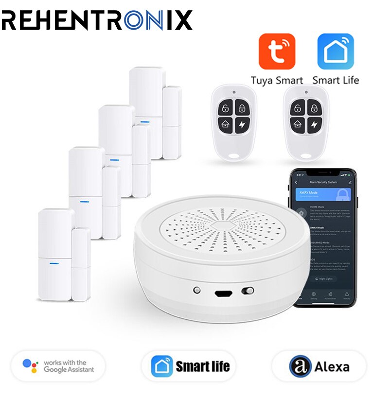 Tuya Rf Alarm Gateway Raam Deur Sensor Water Detec... – Vicedeal