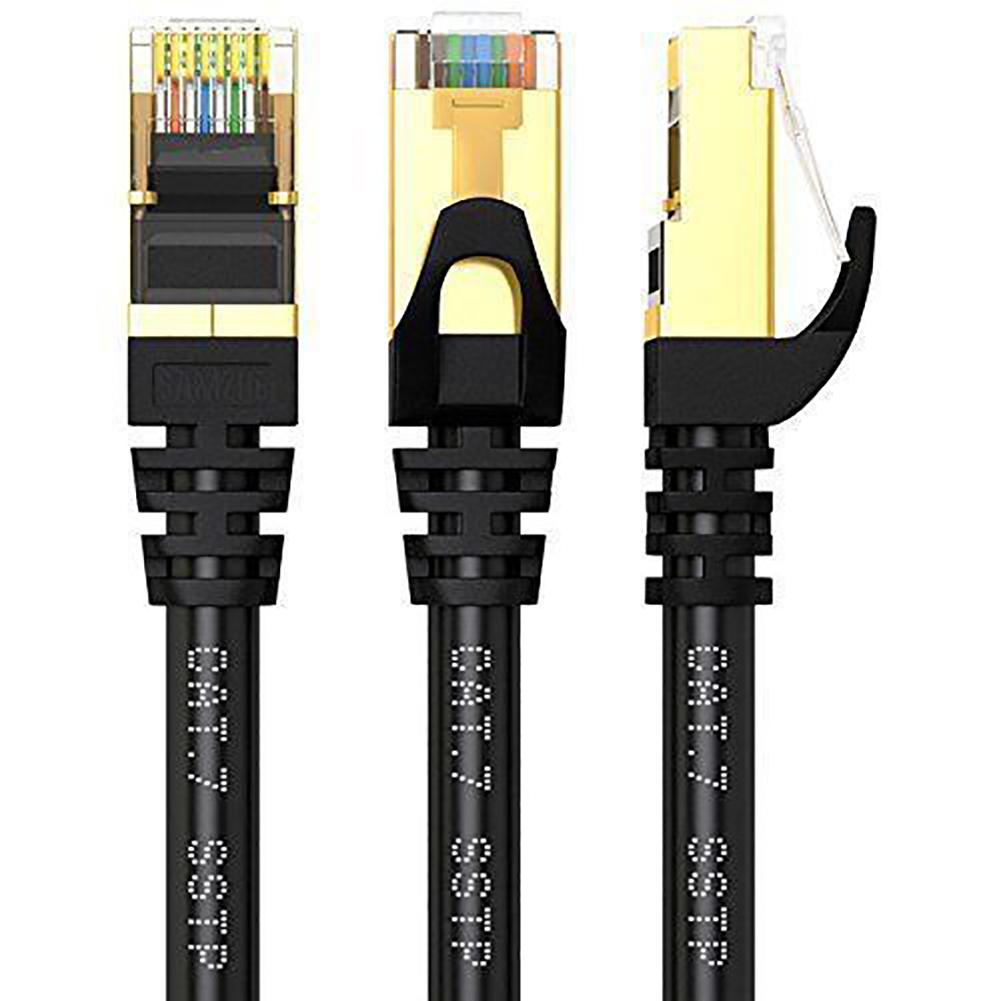 RJ45 Cable Cat 7 U/FTP Gold Plated Shielded 10Gbps... – Grandado