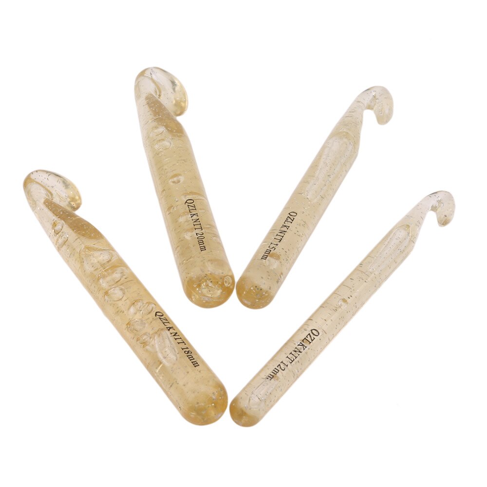 Diy Plastic Transparant 17 Cm Lange Haak Naald 12 ... – Grandado