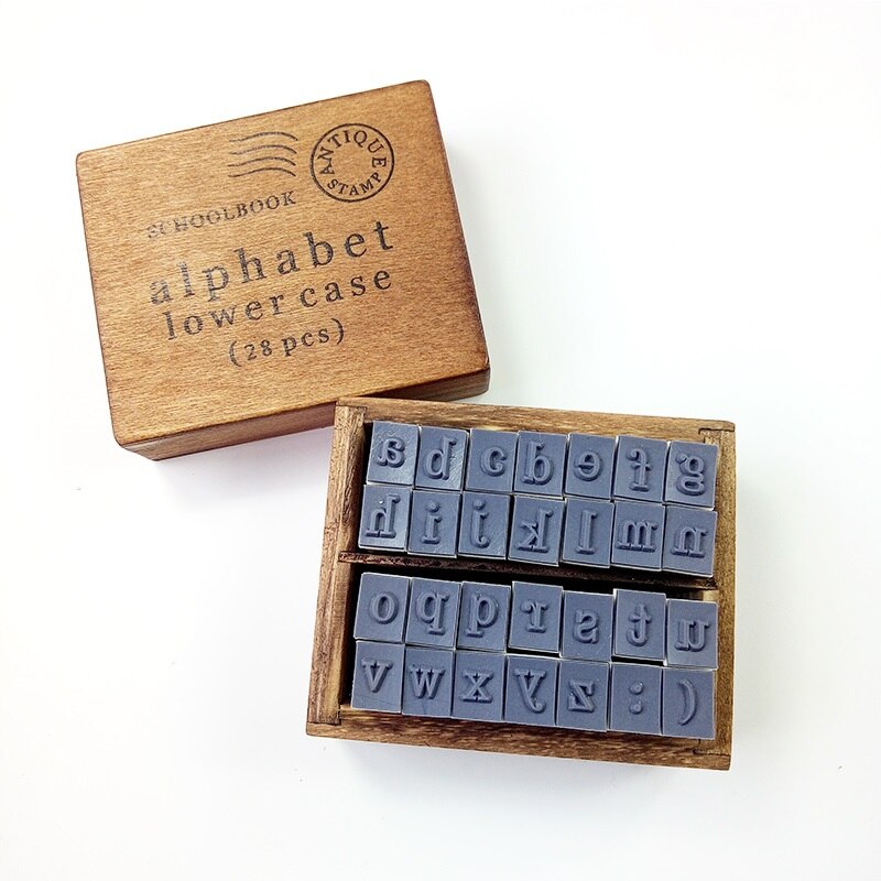 28 Pcs/set Vintage DIY Multi Purpose Alphabet Lett... – Grandado