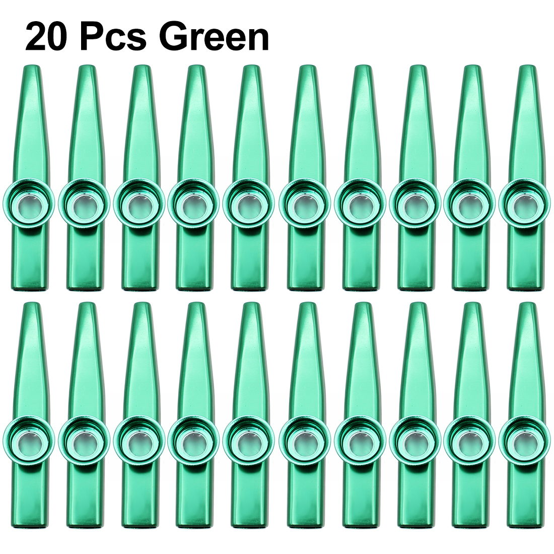 10/20 Stuks Kazoo Metalen Kleurrijke Kazoos Orff M... – Grandado