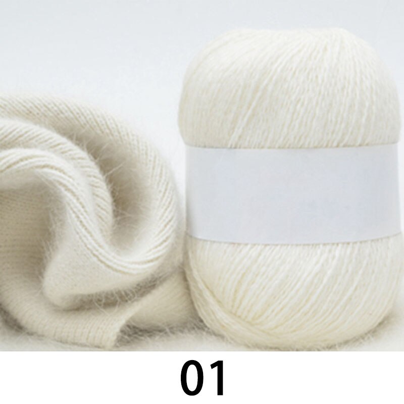 50g Cashmere Long Plush Mink Yarn Wool Yarn for We... – Vicedeal