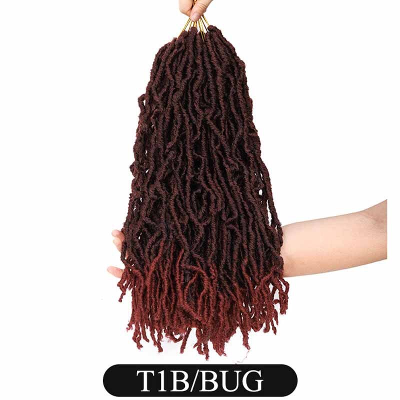 Synthetic Hair Nu Locs Crochet Hair Braids Dreadlo... – Vicedeal