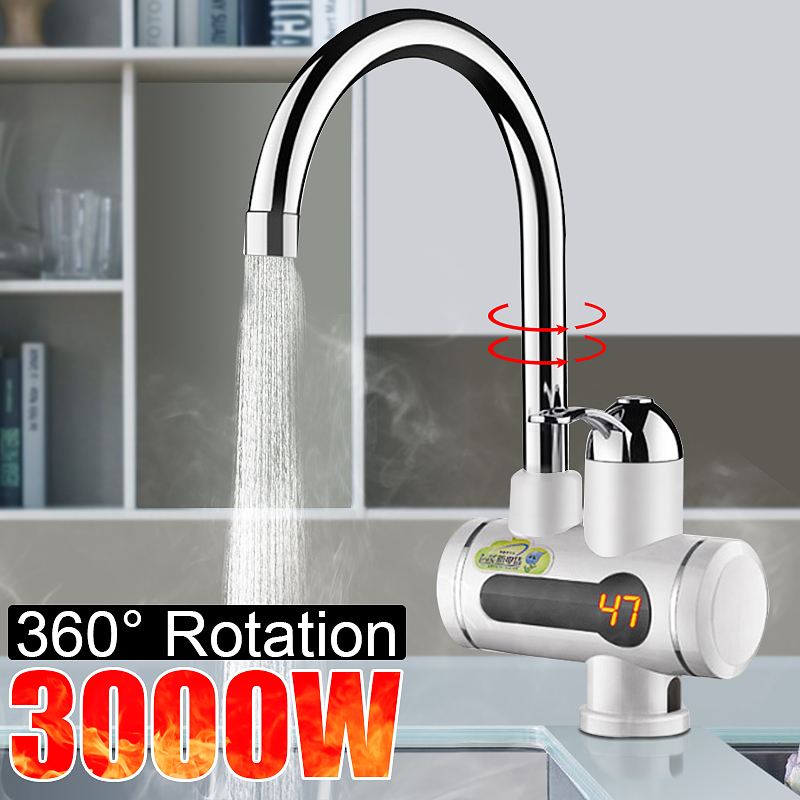 3000W Instant Temperature Display Electric Water H... – Vicedeal