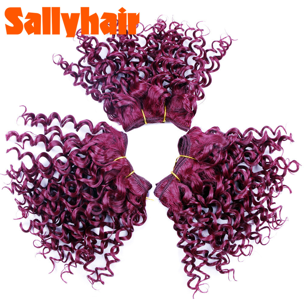 Sallyhair 3 Stks/pak Jerry Krullend Hoge Temperatu... – Vicedeal