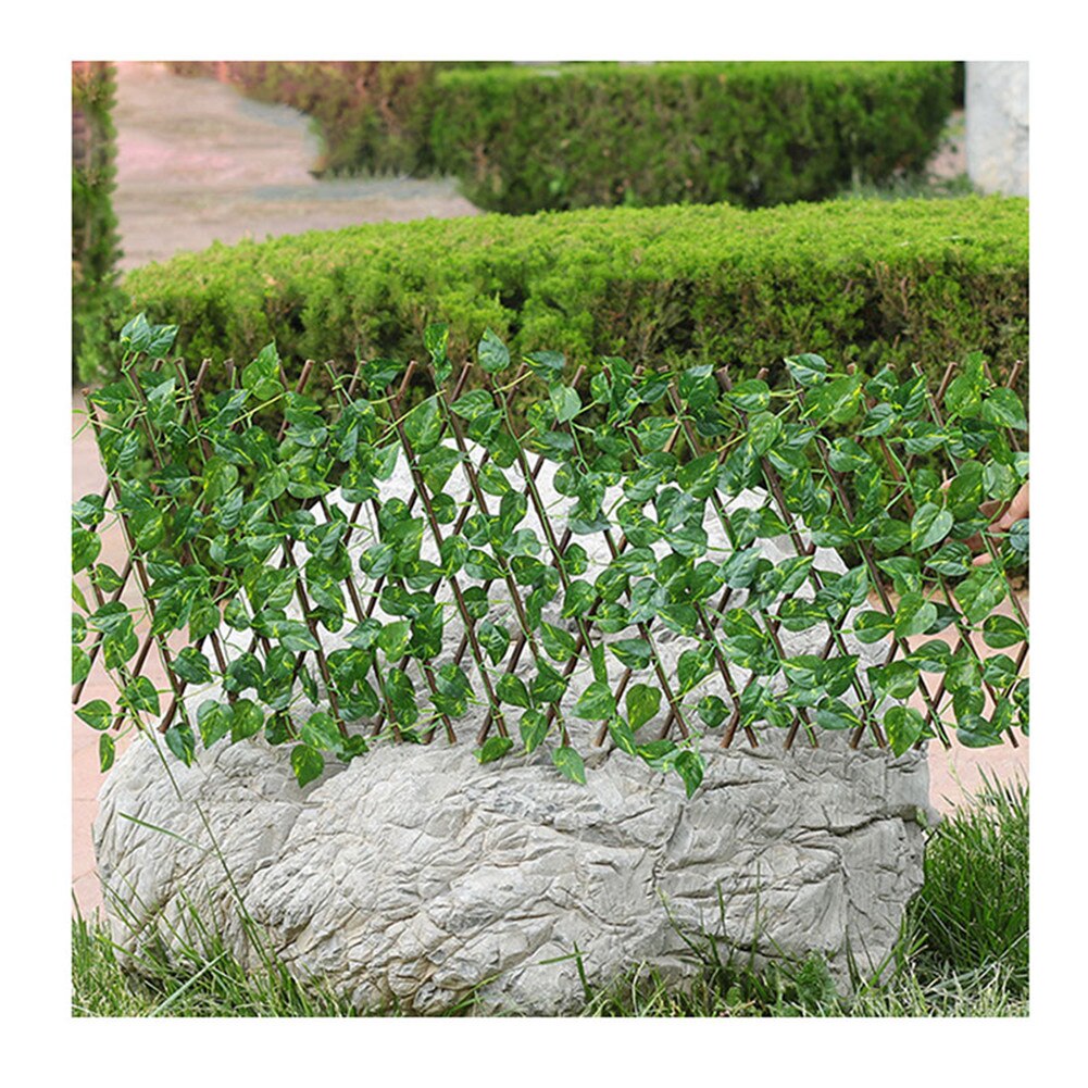 Fence Handmade Plant Telescopic Wood Fencing Mall ... – Vicedeal