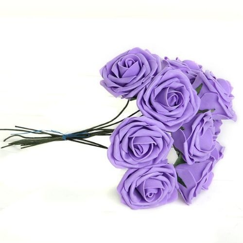 UESHPE Artificial Foam Rose Bouquet Bridal Bouquet... – Grandado