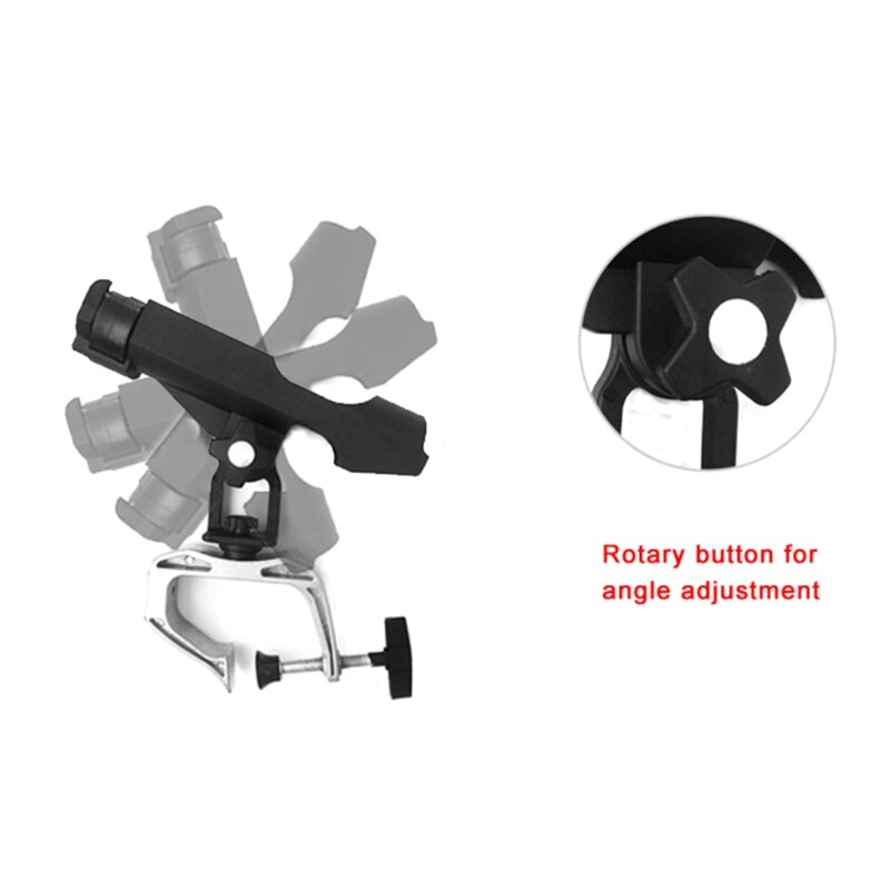 Fischerboot Kajak Stangen Halter mit Große Clamp Ö... – Vicedeal