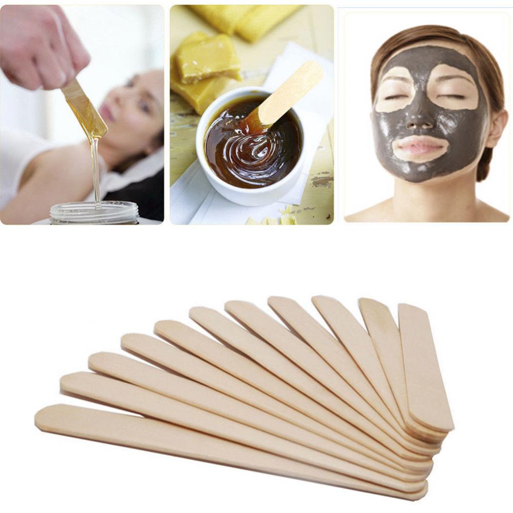 Wooden Hair Removal Waxing Spatulas Wax Applicator... – Grandado