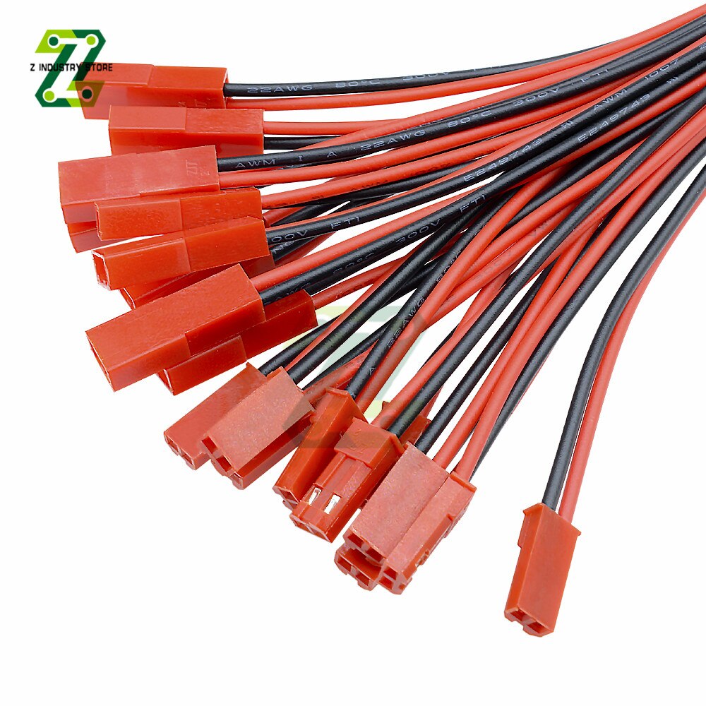 10pair/lot JST Connect Wire JST Male Female Connec... – Vicedeal