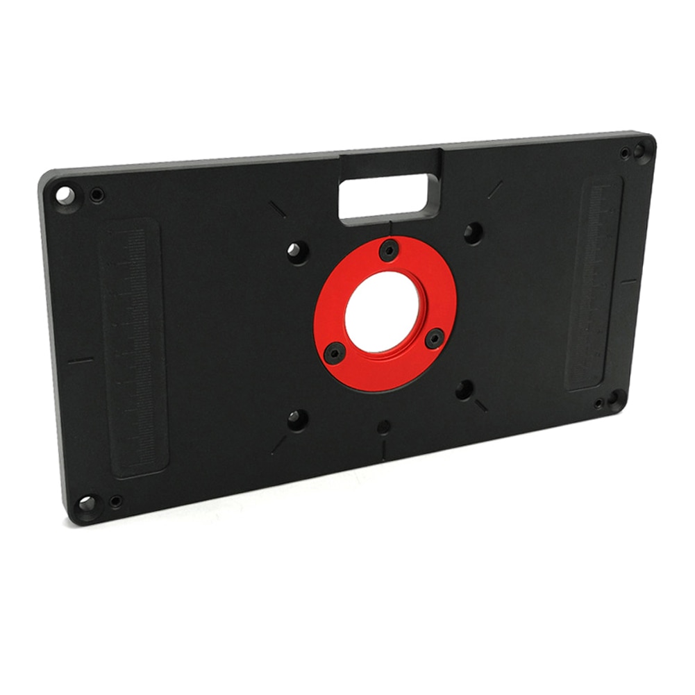 Aluminum Router Table Insert Plate with Ring Screw... – Vicedeal