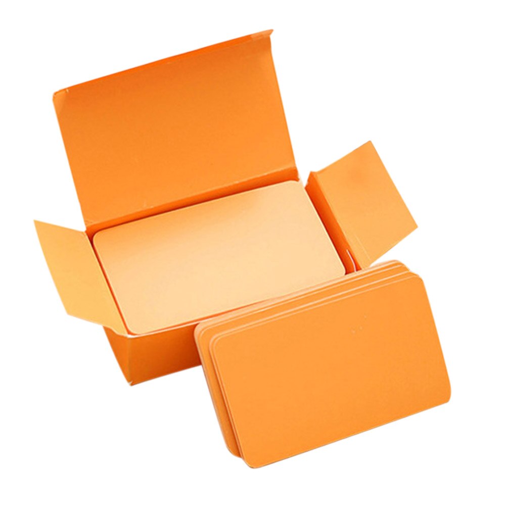 1 Box Thickened Blank Cards Business Cards Message... – Grandado