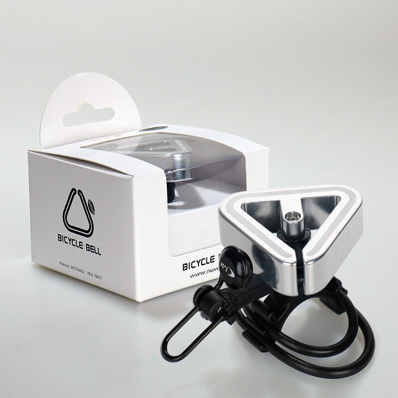 N +1 triangle bell 50th jubileumsutgåva cykelklock... – Vicedeal