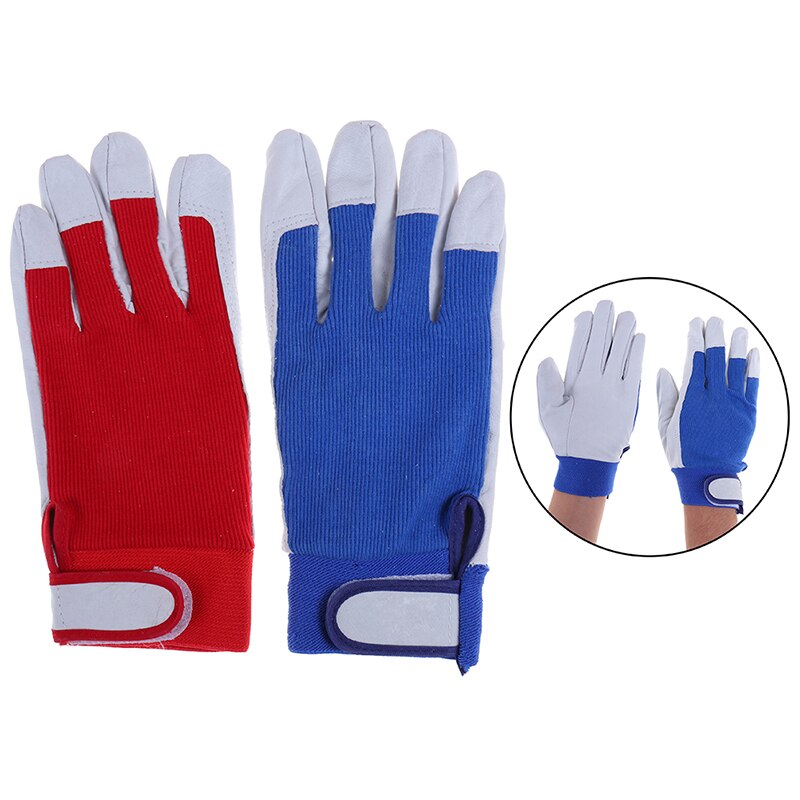 1pair Antistatic Gloves Mechanic Work Gloves Leath... – Grandado