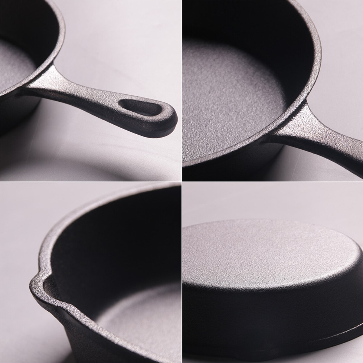 Frying Pan Cast Iron Skillet Pan Frying Pan Kitche... – Grandado