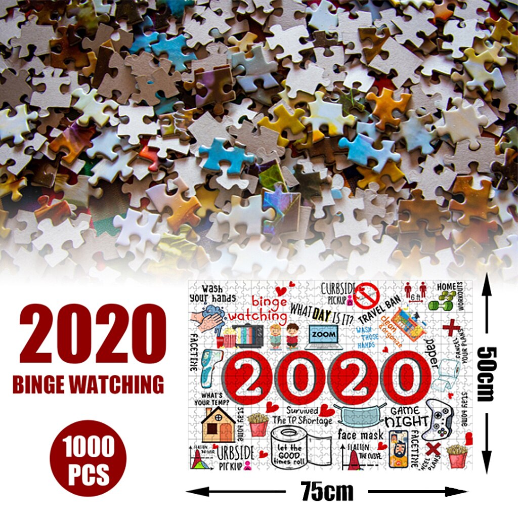 Year Puzzle 1000 Pieces Jigsaw Puzzle Adult Puzzle... – Grandado