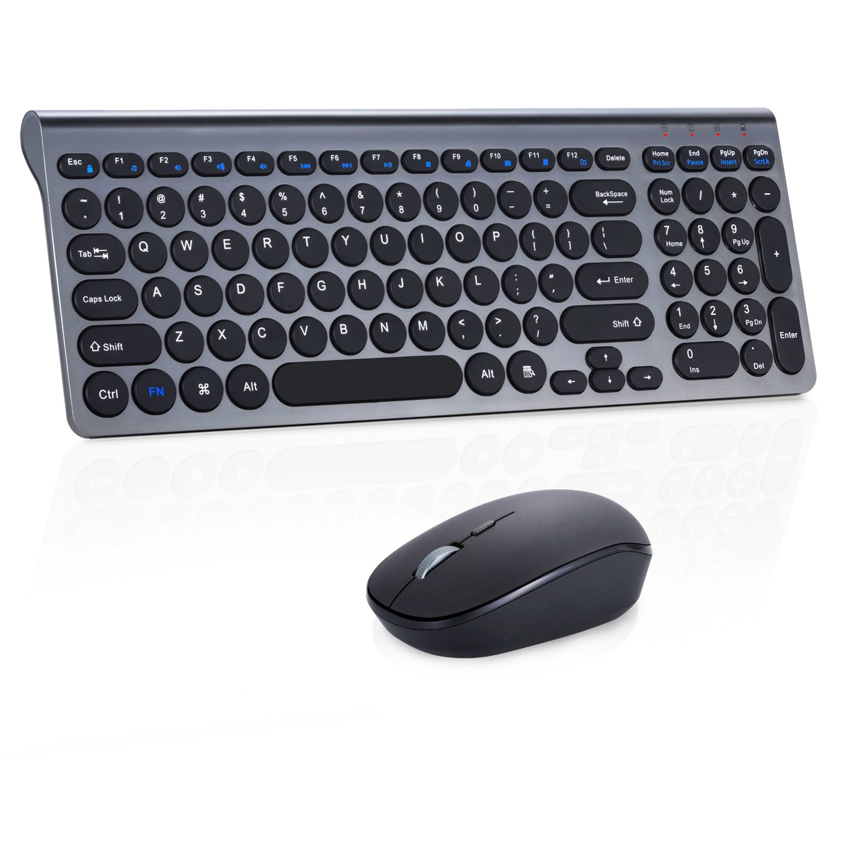 Wireless Keyboard and Mouse Combo, Compact Slim Fu... – Grandado