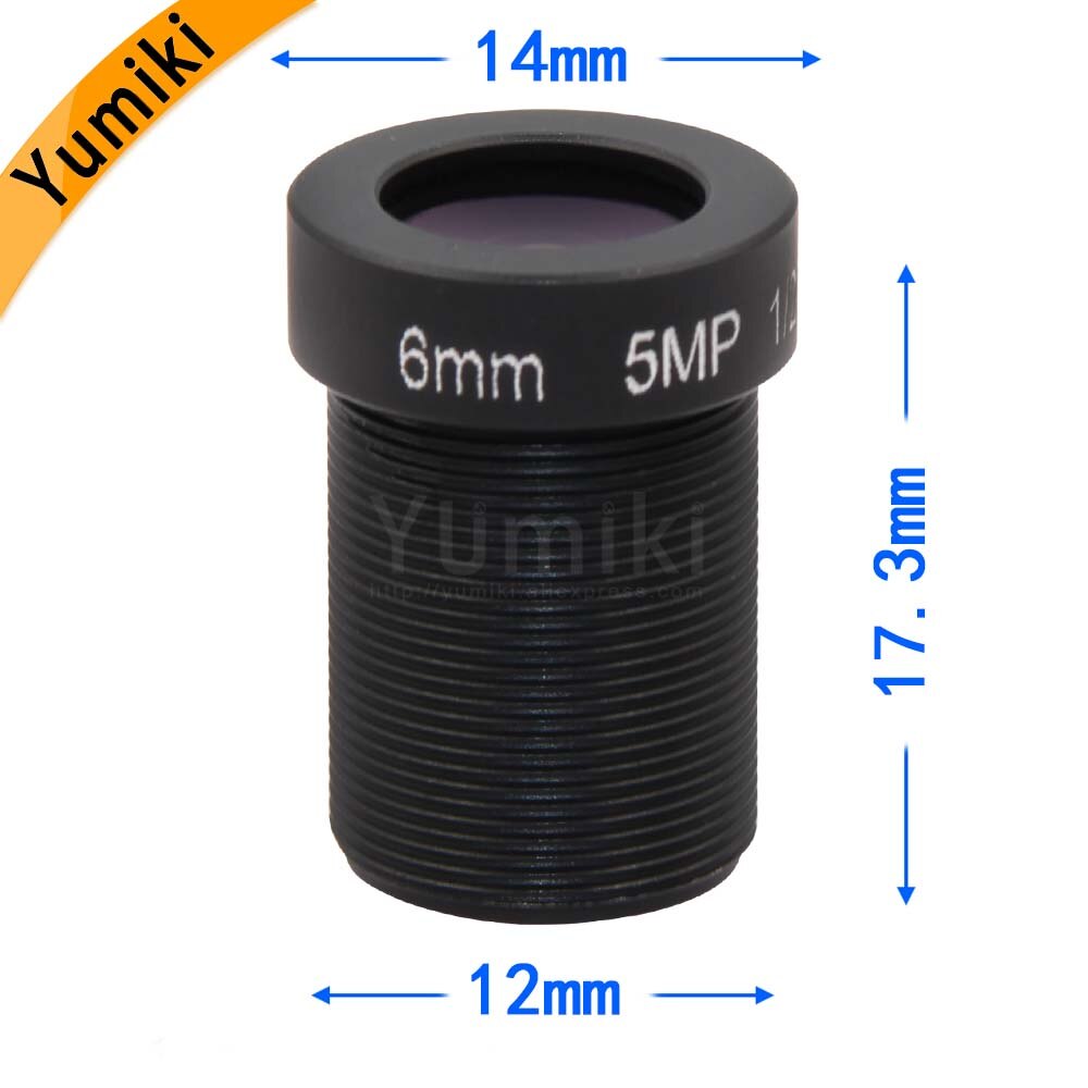 Yumiki 5.0Megpixel M12 MTV 6mm 5MP HD CCTV Camera ... – Grandado
