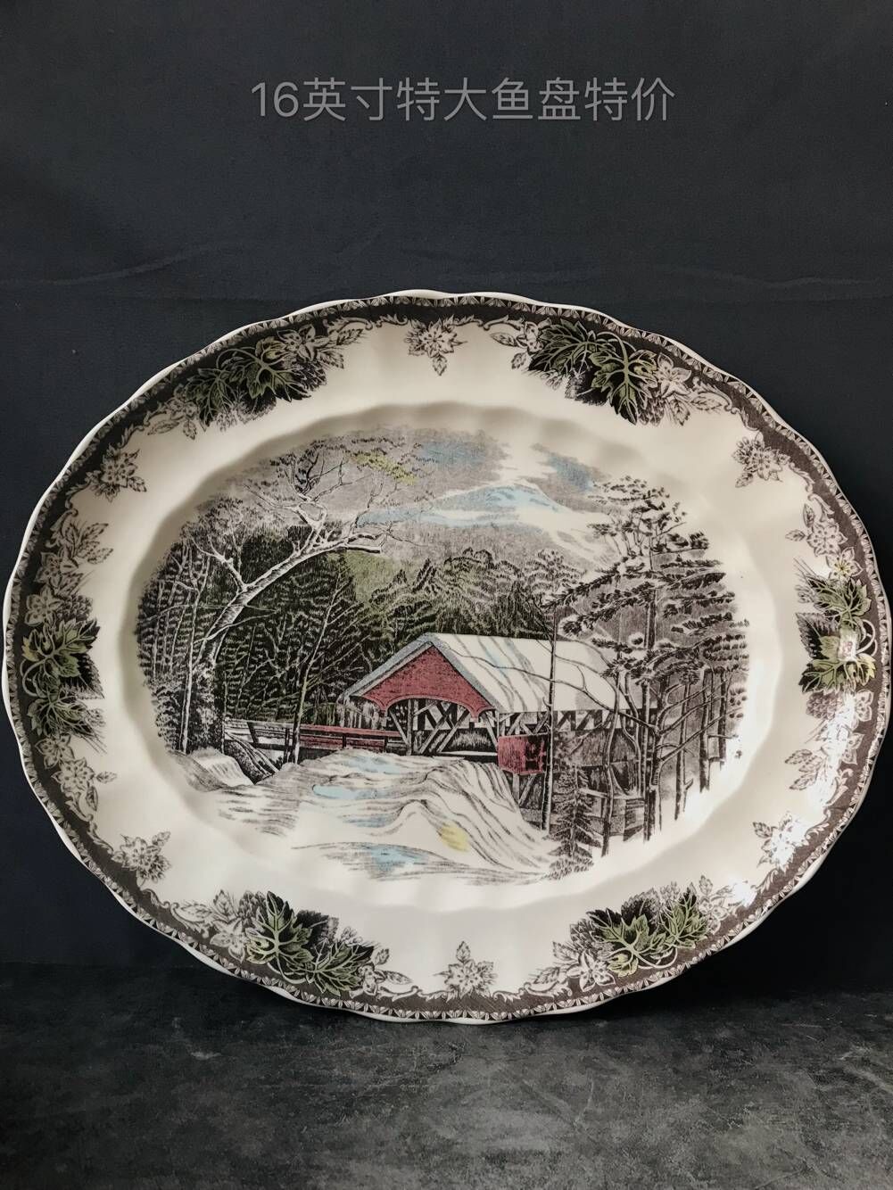 British European tableware steak plate dish decora... – Vicedeal