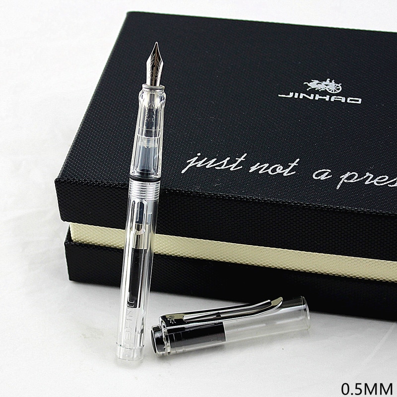 JINHAO 599 Transparent weiß student Finanz 0,38 MM... – Vicedeal JINHAO 599 Transparent weiß student Finanz 0,38 MM... – Vicedeal