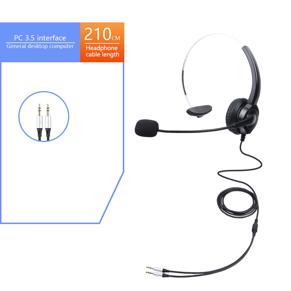 IAKEMIC Call Center Headset Wireless Over-the-Head... – Vicedeal