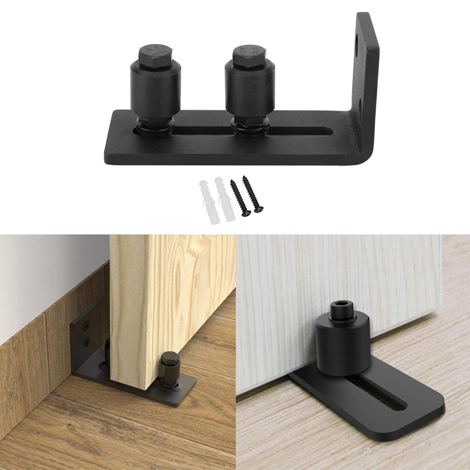 Smoothly Sliding Barn Door Bottom Guide Adjustable... – Grandado